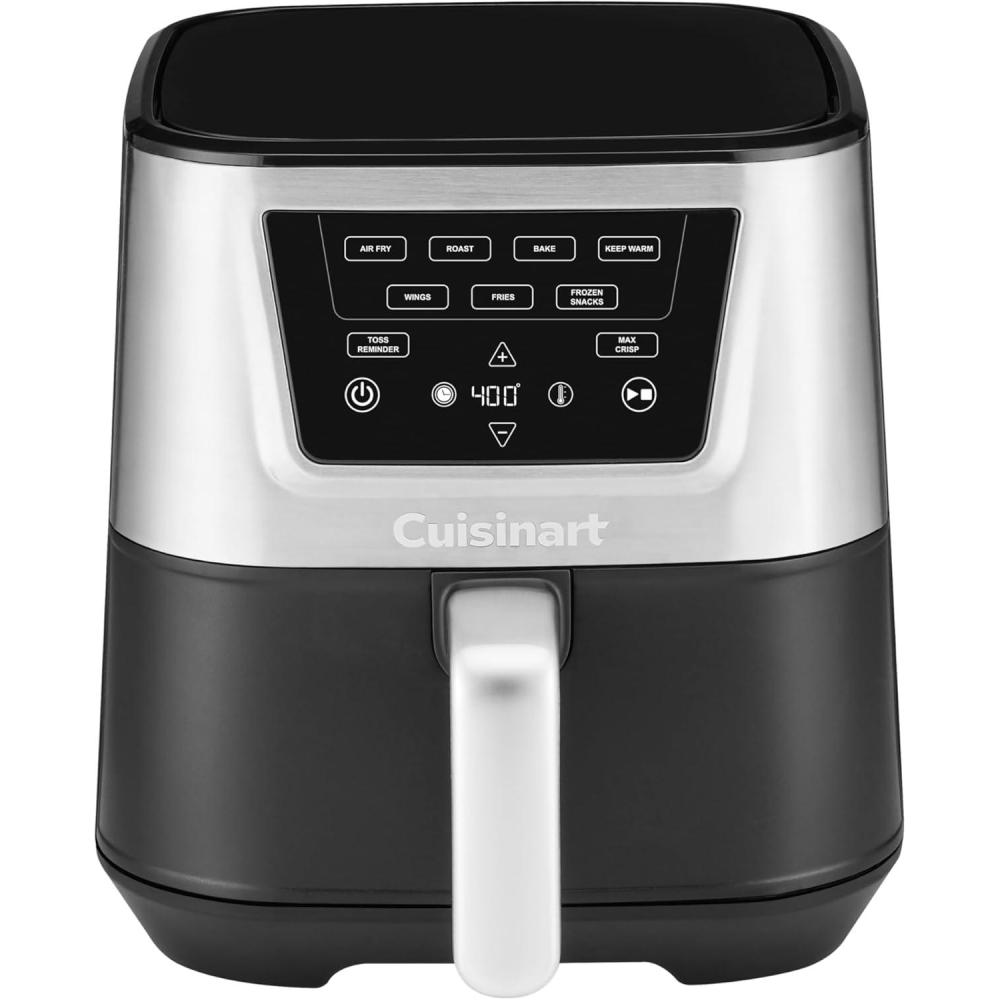 Cuisinart Air Fryer, Large 6-Quart Basket with 4 Cooking Functions to ...