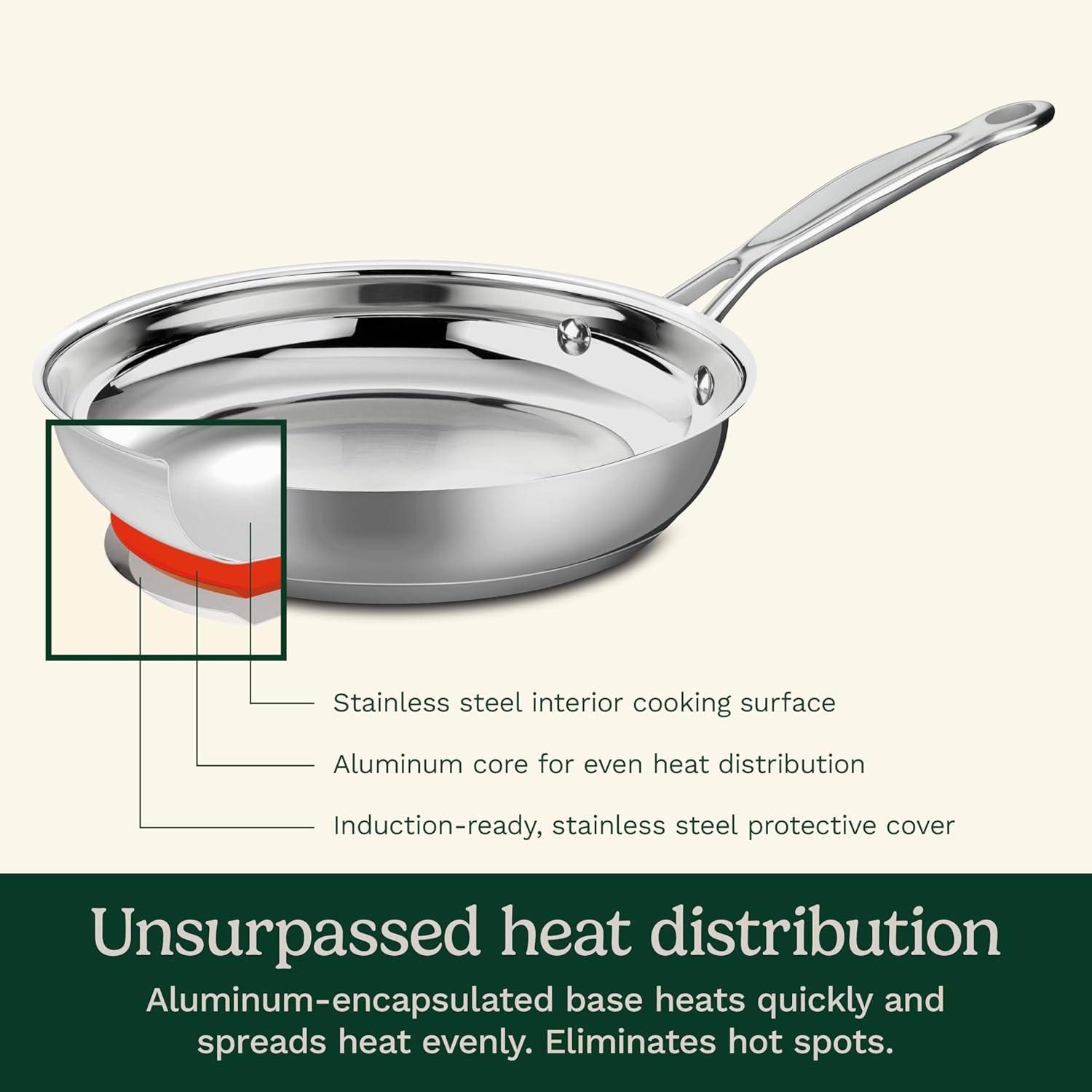 Cuisinart 7-Piece Cookware Set, Chef’s Classic Stainless Steel ...