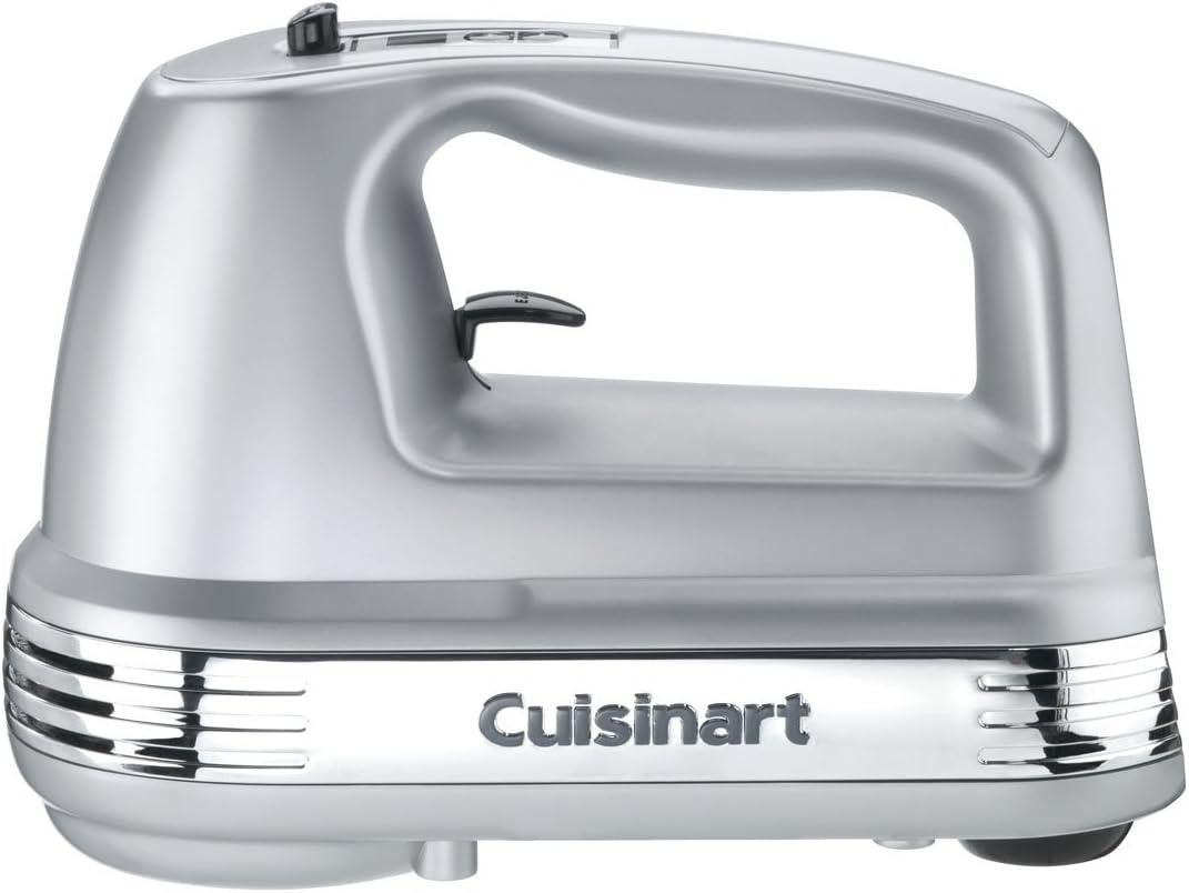 Cuisinart HM-70 Power Advantage 7-Speed Hand Mixer, Silver,White ...