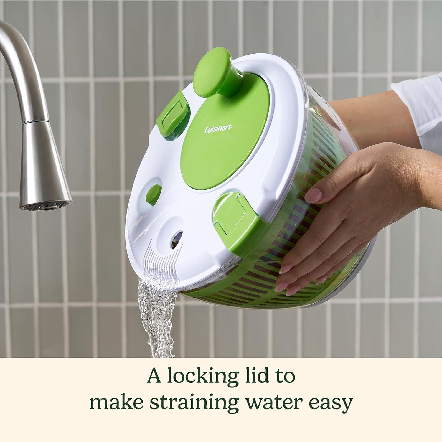 Cuisinart Salad Spinner- Wash, Spin & Dry Salad Greens, Fruits ...